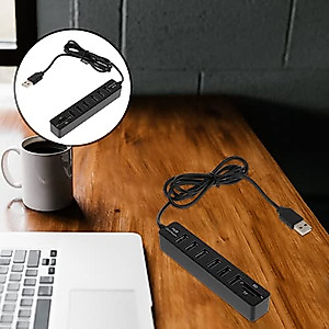 OSALADI USB s Hubs Computer USB Hub Practical Expansion Transfer Adapter Laptop Data USB Hub USB Hubs USB A Hub USB Hub