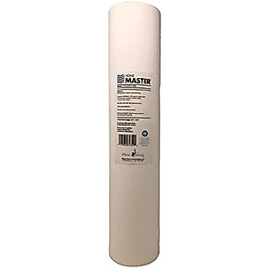 Home Master HMF2SmgCC Whole House Water Filter, 4-layer sediment filter 25 to 1 micron, Powerful Up-Flow KDF85 & Catalytic Carbon 10gpm, 1” NPT ports, Patented heavy steel bracket fits 16” wall studs