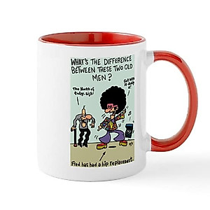 CafePress Hip Replacement Mug Ceramic Coffee Mug, Tea Cup 11 oz