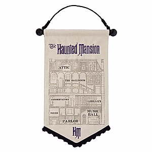 Spirit Halloween Disney The Haunted Mansion Map Sign