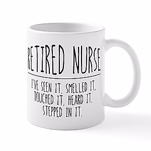 CafePress Retired Nurse 15 Oz Ceramic Large Mug Ceramic Coffee Mug, Tea Cup 11 oz