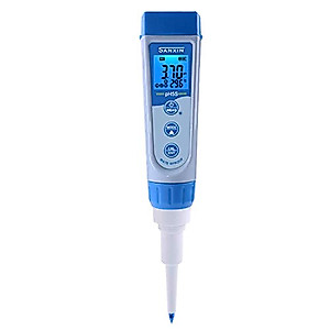 Y-LKUN Water Quality Meter PH5S Ph Meter Range: -2.00~16.00 PH Value Waterproof Pen Type Digital Food PH Tester for Cheese and Fruit Measuring Tool Moisture Meter