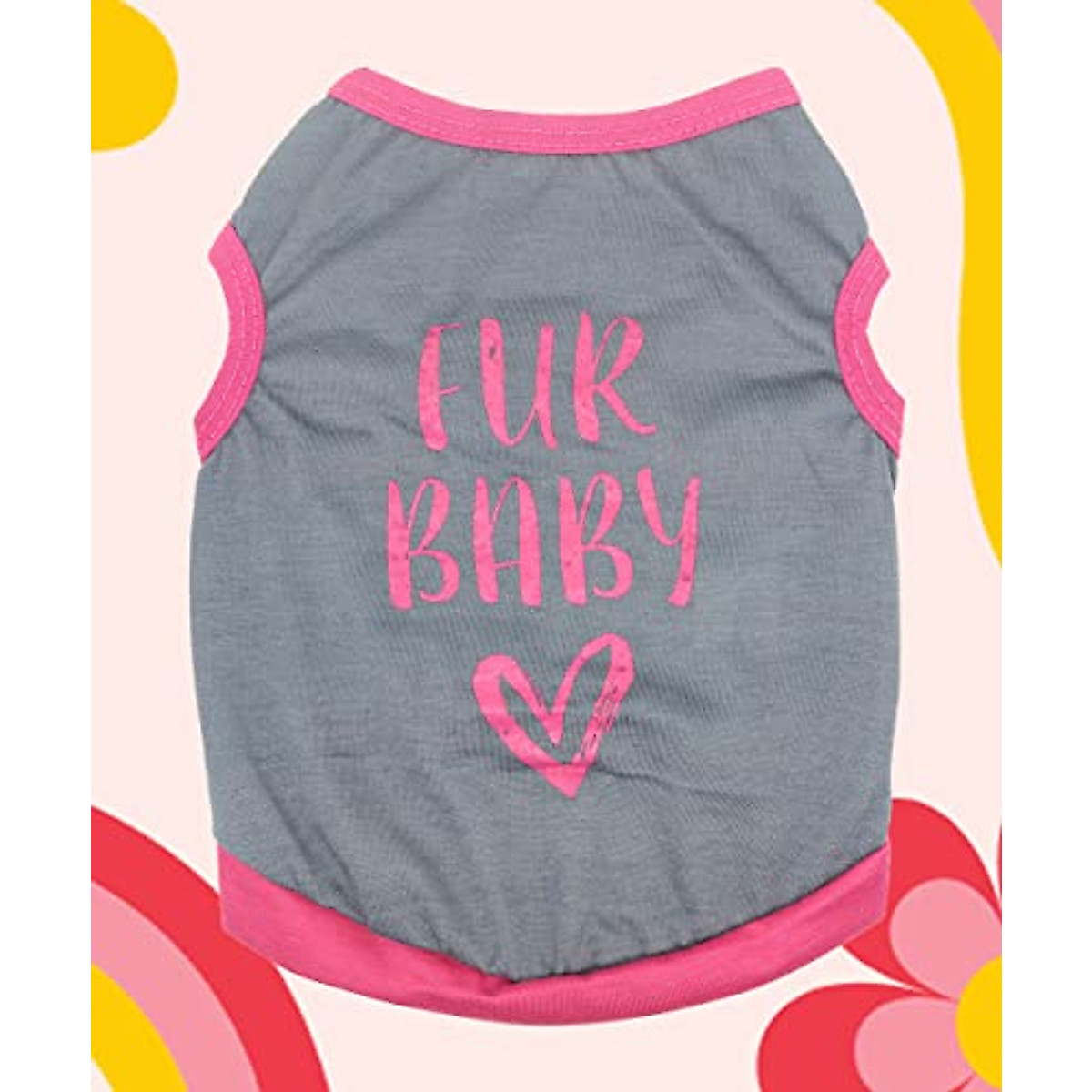 6 Packs Girl Dog Clothes Small Puppy Dog Shirts for Small Dogs Girls Chihuahua Clothes Yorkie T Shirt Female Dog Clothes