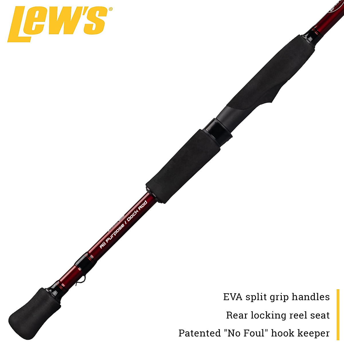 Lew's KVD Series 7'2"-1 Med Light Extra Fast Spinning Rod