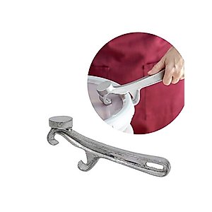 王开摄影冰镇冷饮圣诞 Aluminum Metal Bucket Pail Opener for Metal Can Top remover and Lid Covers, Medium size