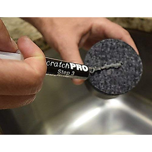 Scratch Pro Kit for Polishing and Repairing Stainless Steel Sinks, with Diamond Buffing Compounds, Reduce The Appearance of Ugly Scratches and Polish Sink for Factory Fresh Look in No Time