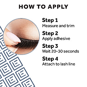 Eylure False Lashes, Wild & Wispy Unruly, 3 Pair