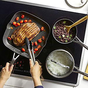 KitchenAid Hard Anodized Induction Nonstick Cookware Pots and Pans Set, 10 Piece, Matte Black