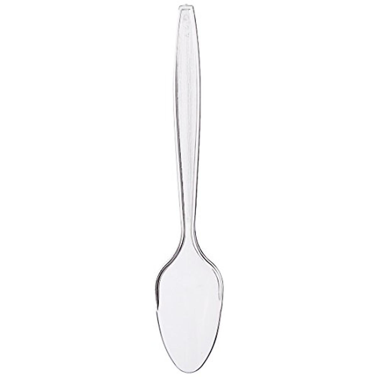 Amscan Big Party Pack Plastic Spoons, One Size, Clear, 6