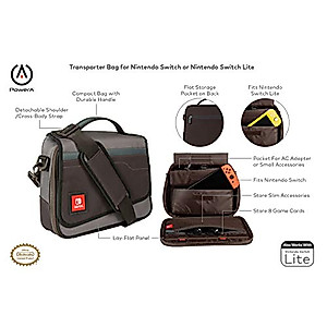 PowerA Transporter Bag for Nintendo Switch or Nintendo Switch Lite, Gaming Case, Carrying Case for Accessories, Console Case - Nintendo Switch
