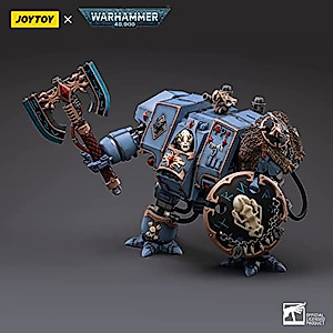 Joytoy Warhammer 40K 1/18 Action Figures Joy Toy Mecha Figure Model Space Wolves Space Marines Space Wolves Venerable Dreadnought Brother Hvor
