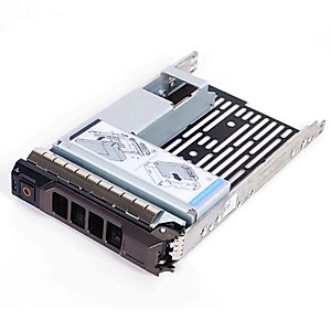 2.5 to 3.5 Hard Drive Adapter SSD, Hard Drive Caddy 3.5" F238F 0F238F KG1CH with 2.5" Hard Drive Caddy Adapter Compatible for Dell PowerEdge T340 T440 T640 T430 T630 R730 R930 T420 T620 R720 R320 R420