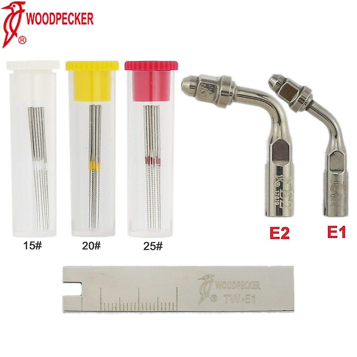 NSKI Endodontic Cleaning Kit U File Wrench Tips