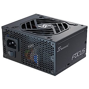 Seasonic Focus SGX-750 | 750W | 80+ Gold | Full-Modular | SFX Form Factor| Low Noise | Premium Japanese Capacitor | 10 Year Warranty | Nvidia RTX 30/40 Super & AMD GPU Compatible (Ref. SSR-750SGX)