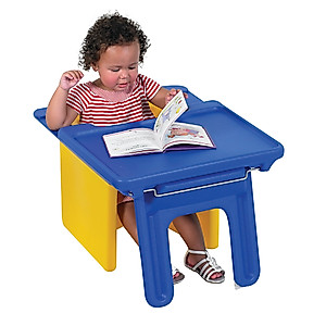 Children's Factory - 1188 Edutray, Tray Converts Cube Chair to Kids Desk, Chair Becomes Toddler Desk & Chair Set in Seconds for Daycare/Playroom/Homeschool - Cube Chair (SOLD SEPARATELY)