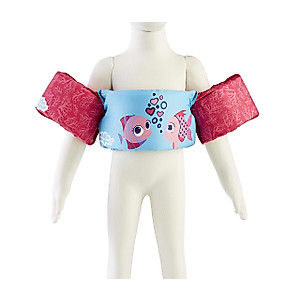 Stearns Original Puddle Jumper Kids Life Jacket | Life Vest for Children, Coral Fish, 30-50 Pounds