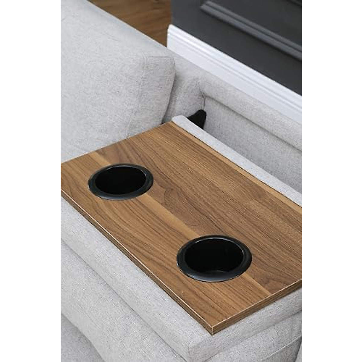 L-Shaped Modular Sectional Sofa Couch with Right Chaise, 5 Seaters Faux Leather Upholstered Corner Sofa&Couch W/2 Cup Holders and Storage Ottoman for Home Apartment Office Living Room Furniture Sets