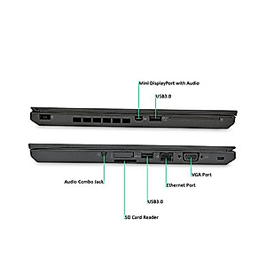 Lenovo ThinkPad T440 14in Laptop, Core i5-4300U 1.9GHz, 8GB Ram, 500GB SSD, Windows 10 Pro 64bit (Renewed)