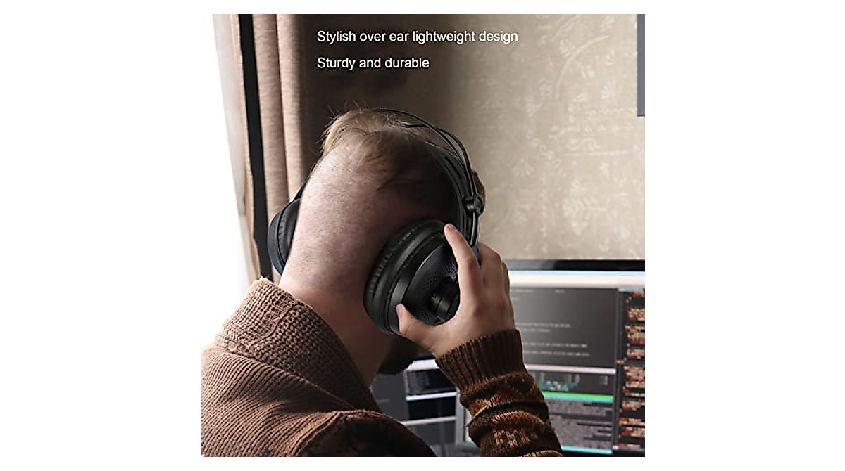 Shanrya Stereo DJ Headphones - HiFi Sound & Noise Reduction