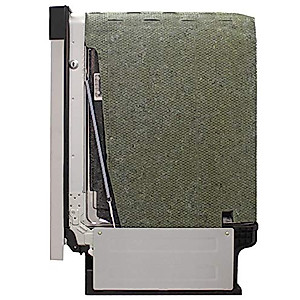 SPT SD-6501SSA 24″-wide Built-In Stainless Steel Tall Tub Dishwasher with ENERGY STAR, Heated Drying, 6 Wash Programs and 14 Plate Settings – Stainless