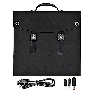 AIZYR USB Power Foldable Solar Panel Charger 50W Waterproof Camping Travel Charger Compatible Solar Panel for Smartphone/Tablet