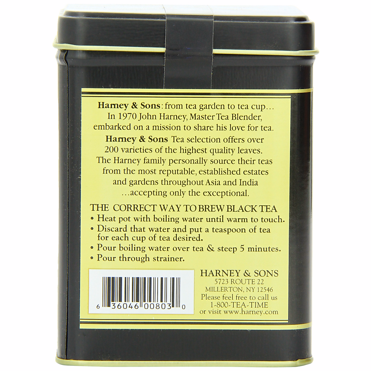 Harney & Sons Loose Leaf Black Tea, Darjeeling 8 Ounce