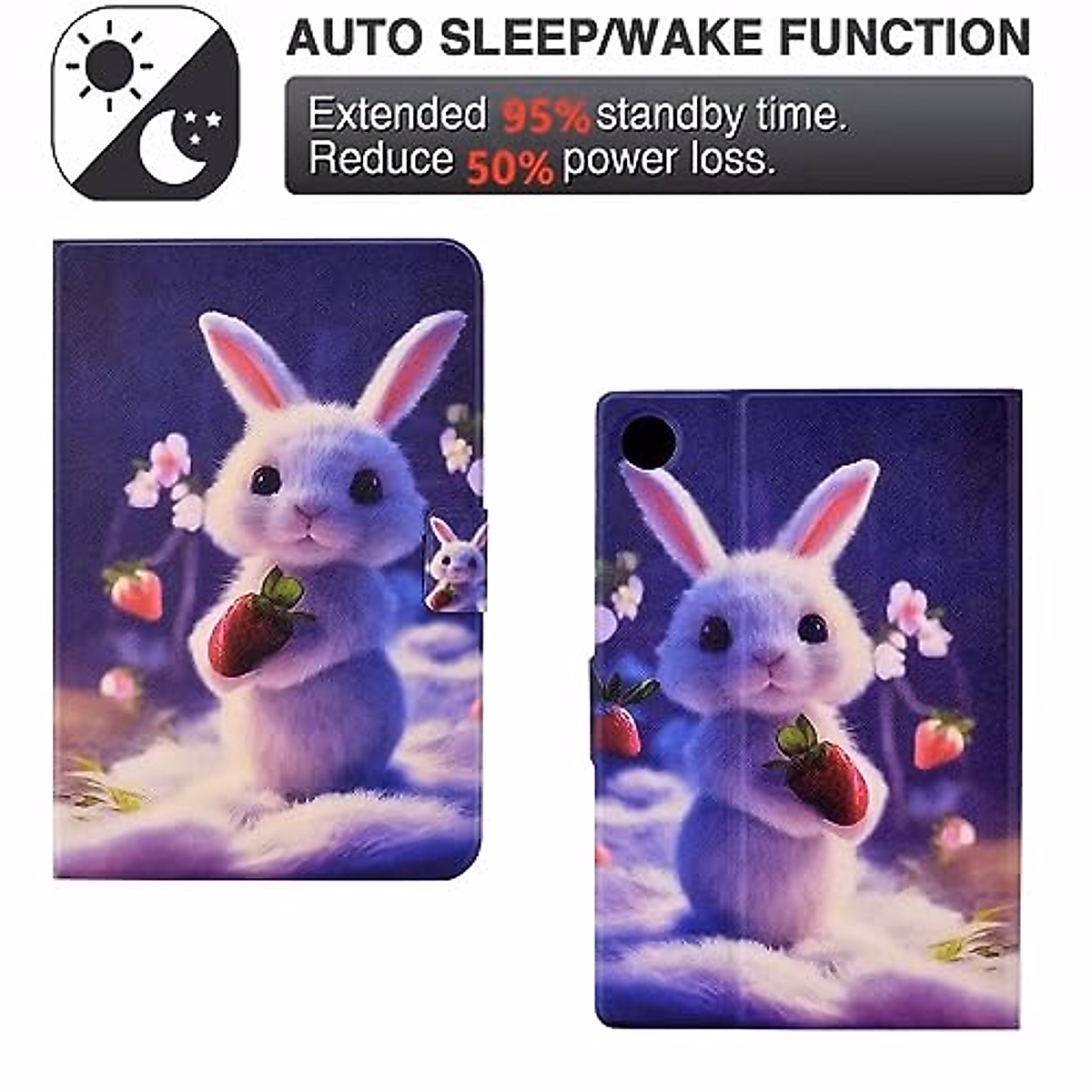 Compatible with/Replacement for Tablet PC Samsung Galaxy Tab A8 10.5 inch 2021 SM-X200/X205/X207 PU Leather Flip Cover Stand Wallet Case XXDY11(3)