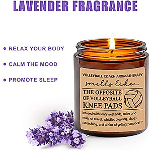 Volleyball Coach Gift - Coach Thank You Gift - Volleyball Coach Candle - End of Season Gift for Volleyball Coach - Volleyball Team Coach Gift