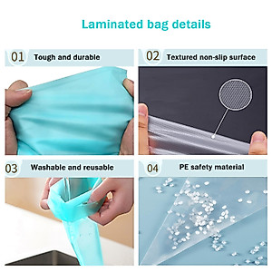 Piping Bags Pastry Bag 100PCS 2 Couplers,14 Frosting Tips 3 Cake Scraper 1 Tie, Cupcake Cake Decorating Bags Disposable Cake Icing Decorating Piping Bags Set For Cake Decorating Reusable For Cookies