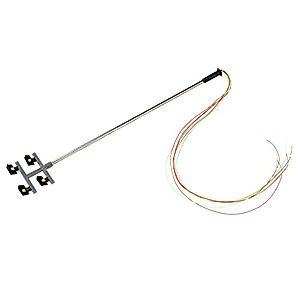 OUYOO 4 PCS HO Scale Model Lighting Tower,Tower Lights Model Lights Layout Lamppost for /Garden/Playground/Stadium