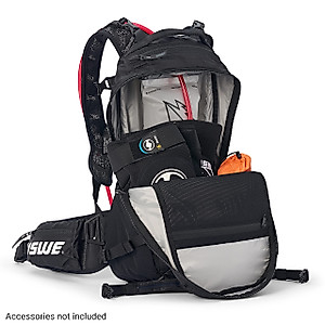 USWE Shred 25L Backpack, a High End Daypack for MTB, E-MTB, Mountain Bike, Black