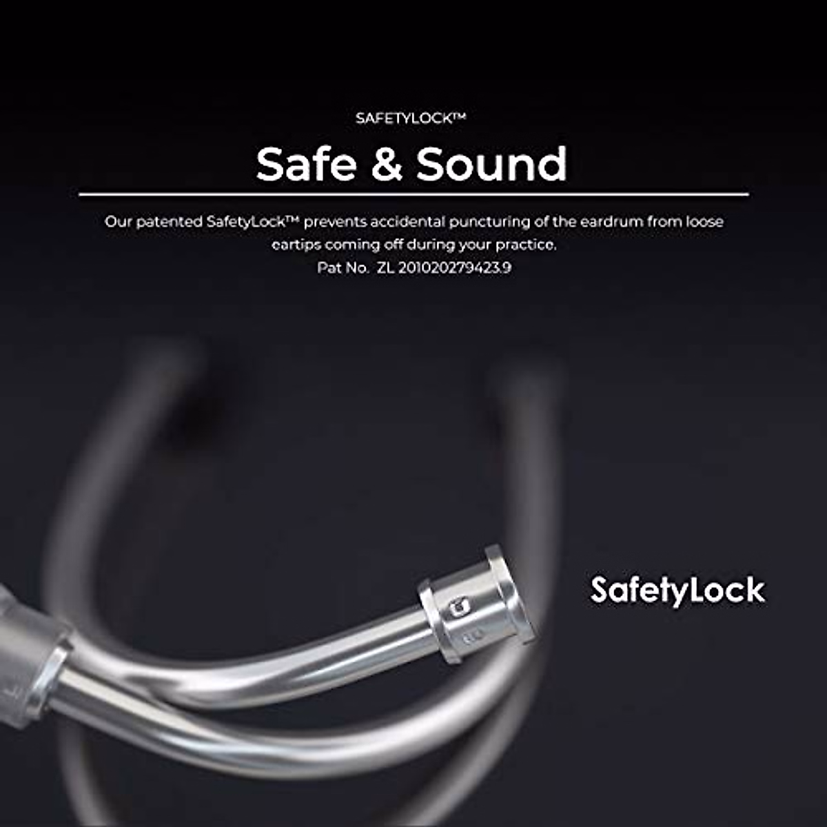 MDF White-Kaleidoscope MD One Epoch Lightweight Titanium Stethoscope, Adult, Free-Parts-for-Life, White Tube, Kaleidoscope Chestpiece-Headset, MDF777TKL29