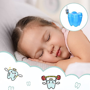 Yaomiao 30 Pcs Lost Teeth Saver Necklace Tooth Necklaces Container for Lost Teeth Holder Lovely Baby Milk Tooth Storage Box Nice Child Teeth Keepsake Holder Children Teeth Save Box (Chic Style)