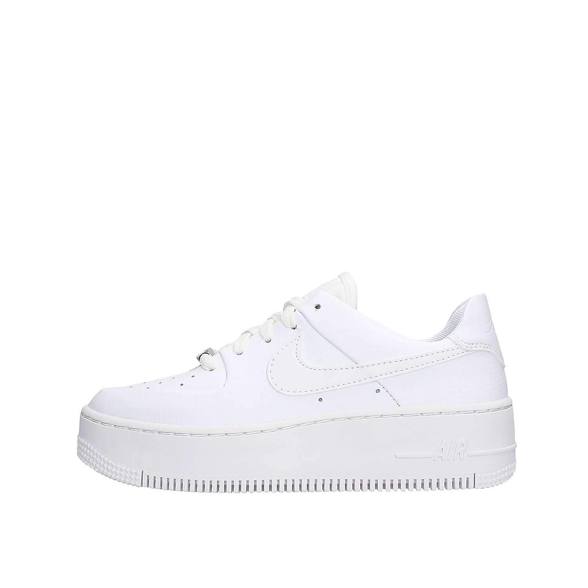 Nike Womens WMNS Air Force 1 Sage Low AR5339 100 Triple White - Size 8W