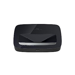 Hisense PL1 Ultra Short Throw Home Theater Smart Projector, 80"-120", 4K UHD, Dolby Vision & Atmos, HDR10, Google TV, Netflix, 2200 ANSI Lumens