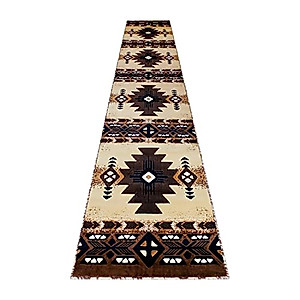 Concord Global Trading South West Native American Long Runner Area Rug Design C318 Berber (32 Inch X 15 Feet 6 Inch)