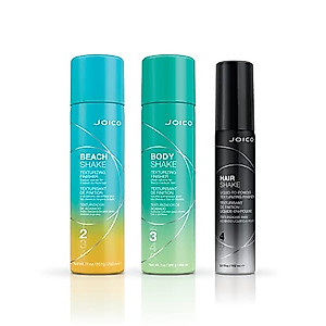 Body Shake Texturizing Finisher | For Fine to Medium Hair | Long-Lasting Volume & Fullness | Thermal Heat, Humidity, Pollution, & UV Protection | Control Frizz & Flyaways | Paraben Free | 250mL