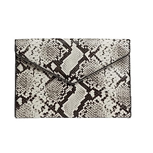 Rebecca Minkoff Leo Clutch, Natural Snake