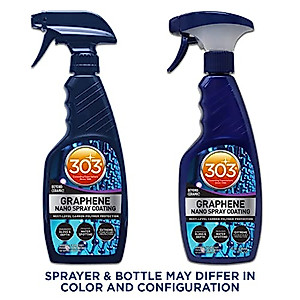 303 Graphene Nano Spray Coating - Next Level Carbon Polymer Protection, Enhances Gloss and Depth, Extreme Hydrophobic Protection, Beyond Ceramic, 15.5oz (30236CSR) Packaging May Vary, Blue