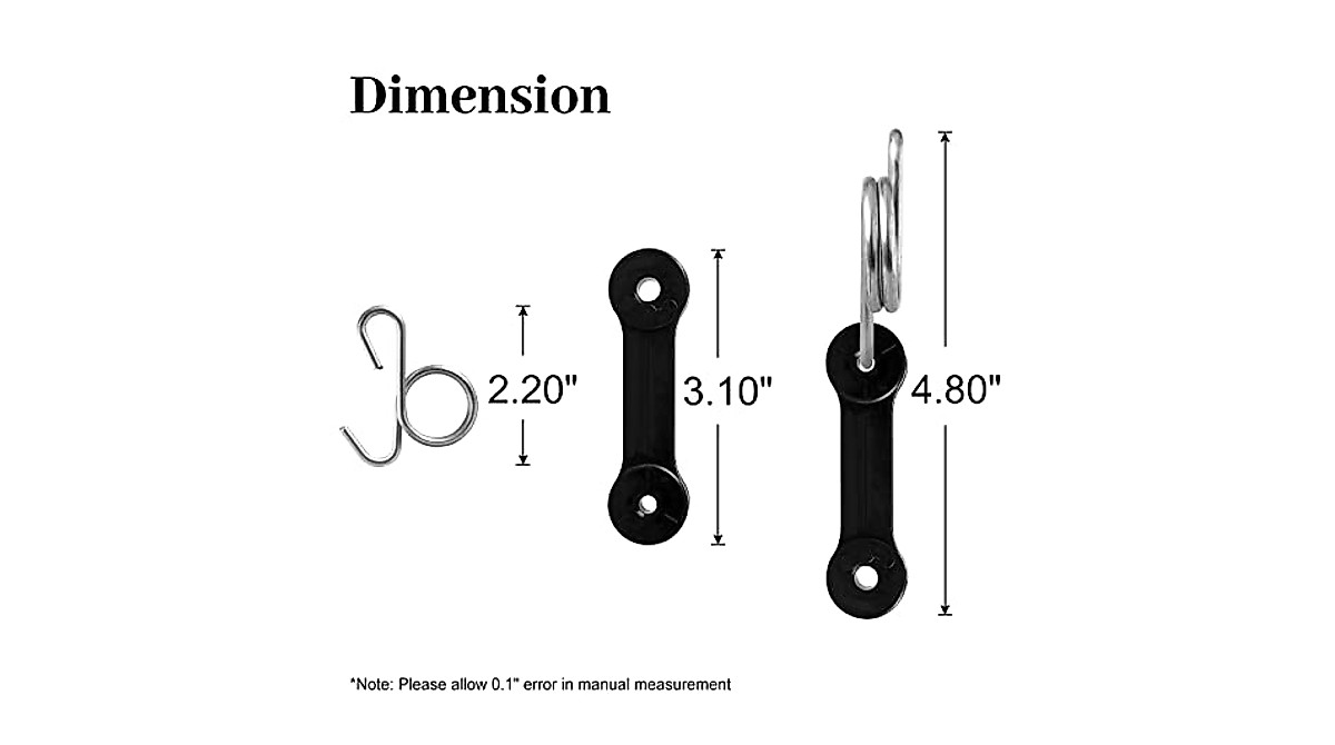 Bagger Latches for Crafts Mower | Durable Rubber Straps