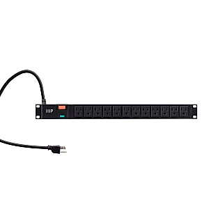 Monoprice 140001 Power Distribution Unit, Black