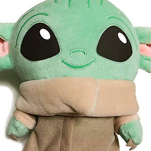 RONIAVL The Child Yoda Plush Toys Little Baby Yoda with Scarf Cotton Soft Onesie Stuffed Doll Toys Gift for Kids Children Birthday Movie Fan Collectionist 3 and Older (Scarf)