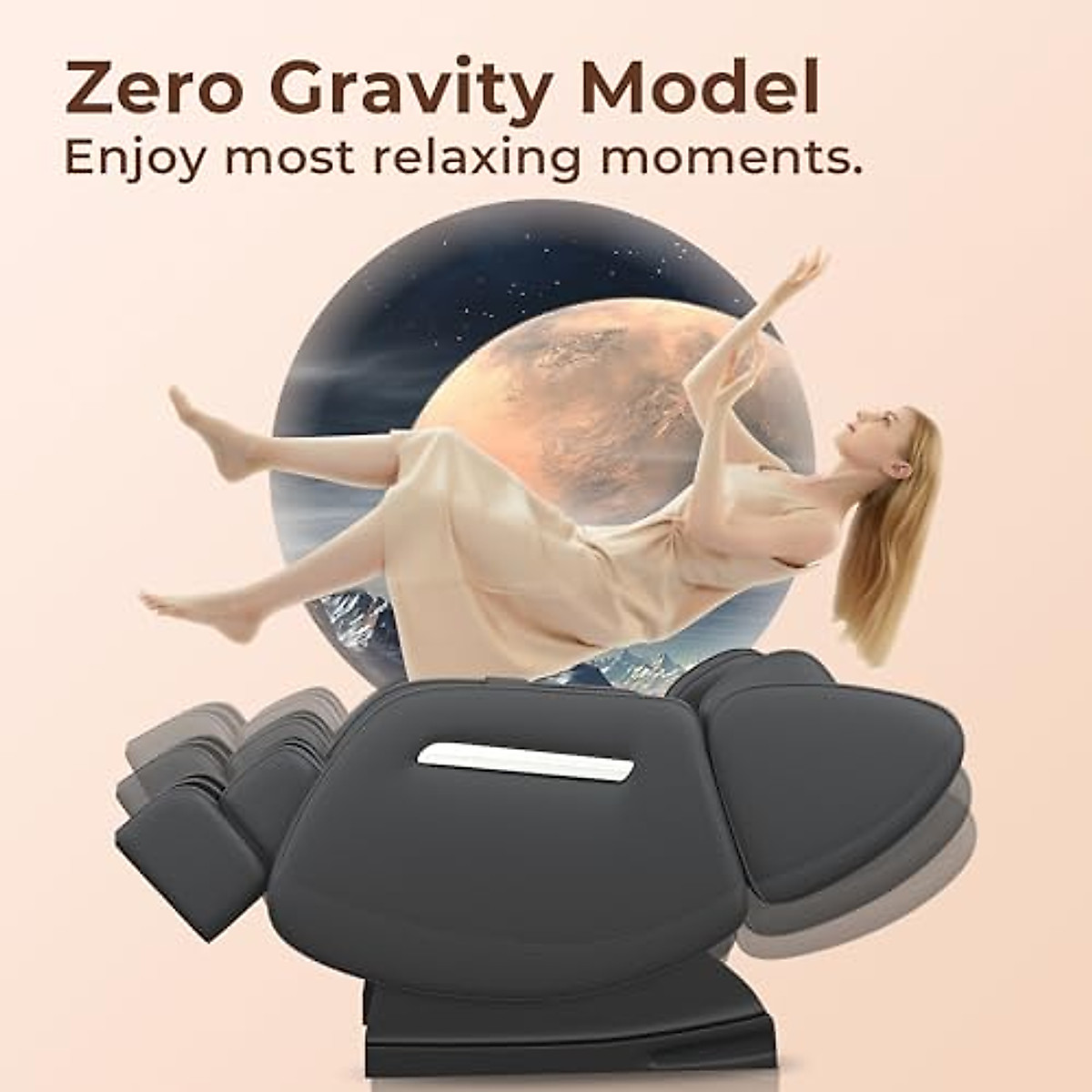 SMAGREHO MM350 Massage Chair, Blcak