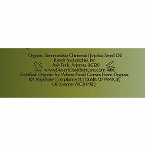 USDA Certified Organic Jojoba Oil – 100% Pure, Travel Size, Cold Pressed, All Natural for Face, Hair, Nails, Ear Stretching and Gauges, Good for Sensitive Skin. Natural Nutty Smell. (1 fl oz/29 ml)