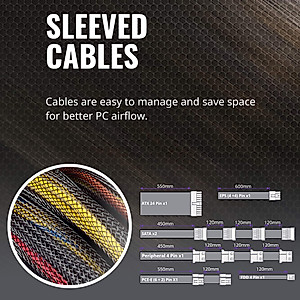 Cooler Master MWE Bronze 600 Watt 80 Plus Certified Power Supply, 3 Year Warranty