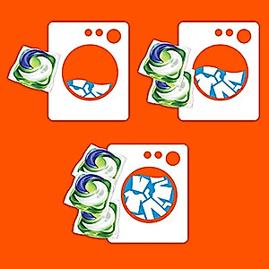 Tide PODS 4 in 1 Ultra Oxi Laundry Detergent Soap PODS, High Efficiency (HE), 61 Count