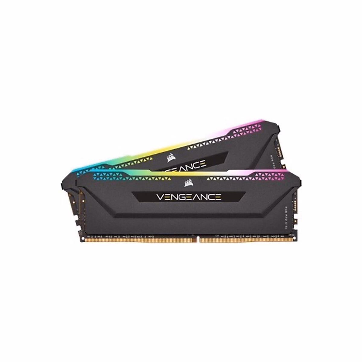 Corsair Vengeance RGB Pro SL 16GB (2x8GB) DDR4 3200 (PC4-25600) C16 1.35V Optimized for AMD Ryzen - Black (CMH16GX4M2Z3200C16)