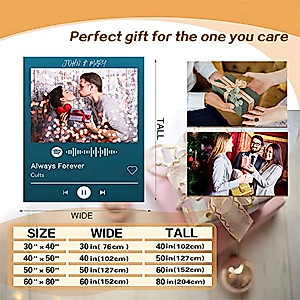 BCLDIY Personalized Photo Blankets for Mom Dad Gifts Custom Picture Throw Blanket Personalized Grandma Grandpa Her Him Birthday Anniversay Ideas 60'' x 50''