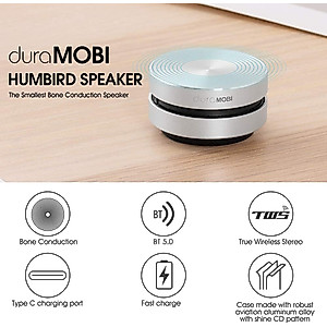 Inossa Conduction Speaker, Turn Any Surface into a Speaker, Anything Multifunctional Portable Bluetooth Wireless Mini Speaker Music Player
