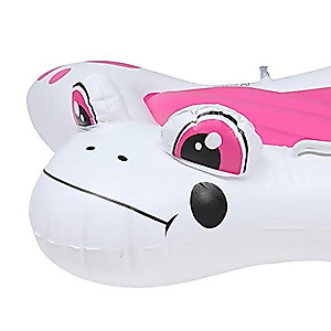 Toxz Floating Inflatable Circle for Kids, Armrest Design Inflatable Fish,Durable Environment Protection PVC(Ship from US!)